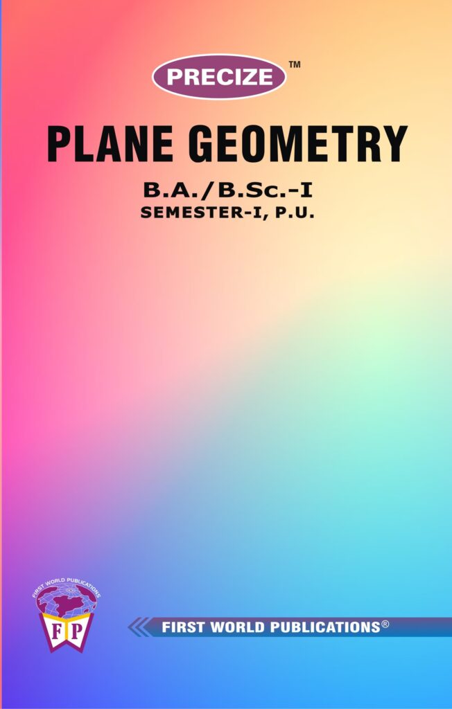 Precize Plane Geometry (P.U.) – First World Publications
