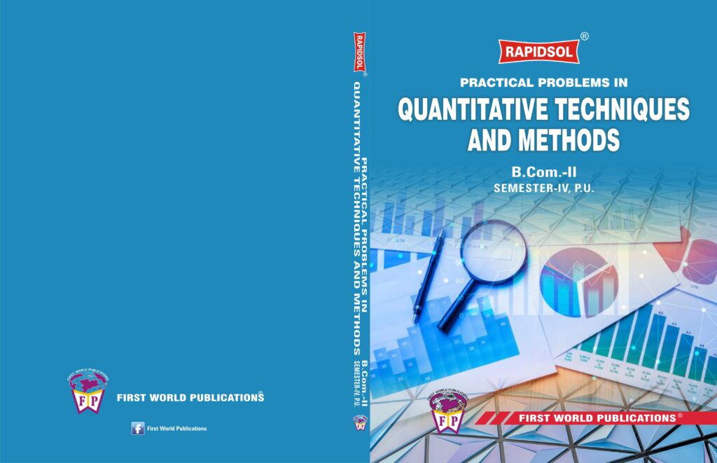 Practical Problems in Quantitative Techniques & Methods – First World ...